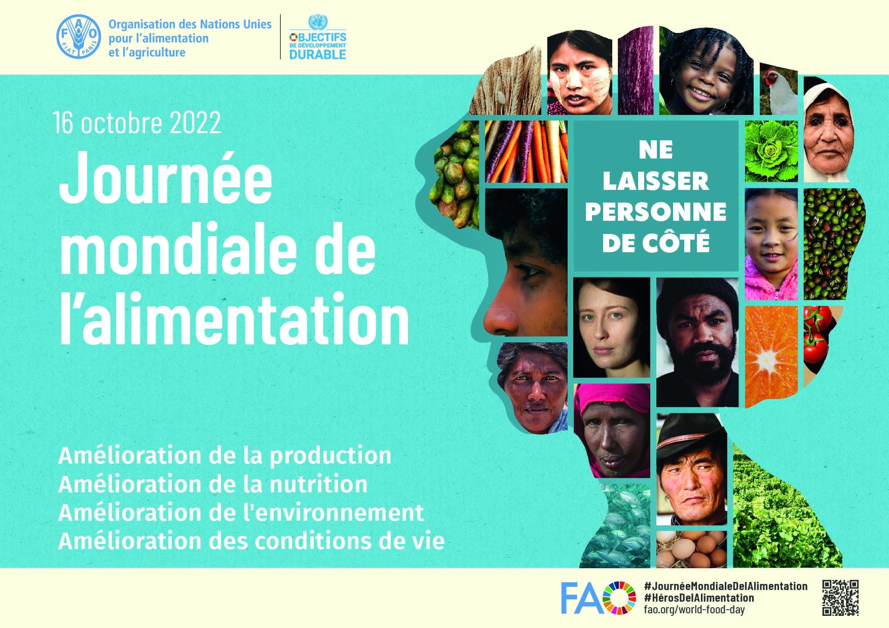 Journée mondiale de l'alimentation : 13 & 14 octobre